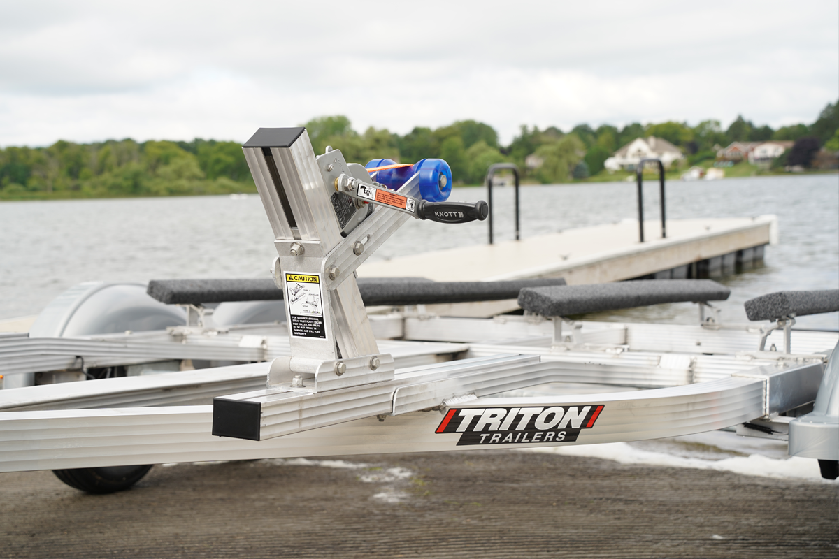 Triton WC2-2 Series - Open Personal Watercraft Trailer - All Aluminum